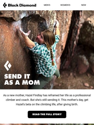 Email Inspiration from Black Diamond - Email Love