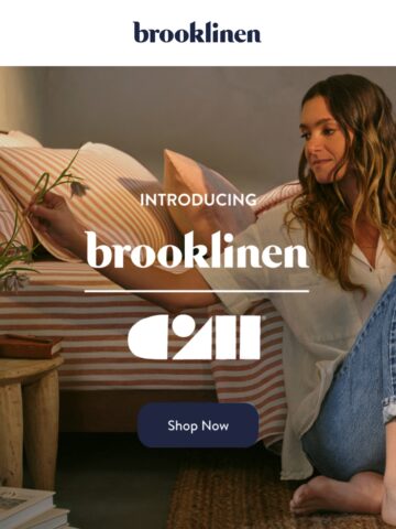 Email Inspiration from Brooklinen - Email Love