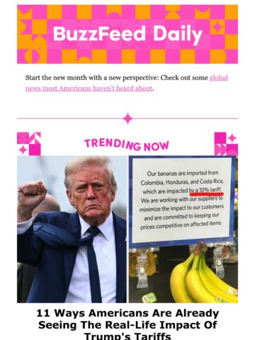 Email Inspiration from BuzzFeed Daily - Email Love
