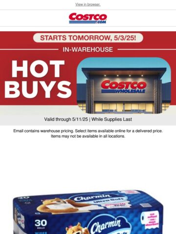 Email Inspiration from Costco Wholesale - Email Love