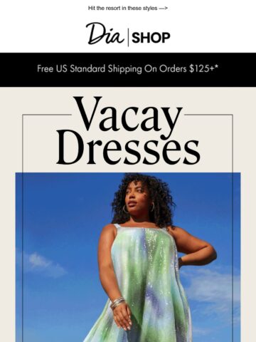 Email Inspiration from Dia Shop - Email Love