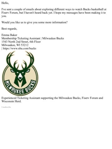 Email Inspiration from Emma Baker - Email Love