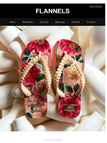 Email Inspiration from FLANNELS - Email Love