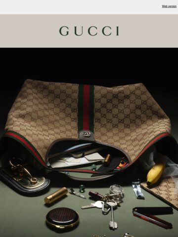 Email Inspiration from Gucci - Email Love