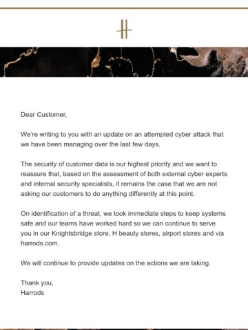 Email Inspiration from Harrods - Email Love