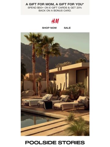Email Inspiration from H&M - Email Love