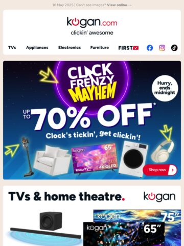 Email Inspiration from Kogan.com - Email Love