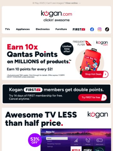Email Inspiration from Kogan.com - Email Love