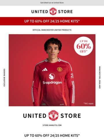 Email Inspiration from Manchester United - Email Love