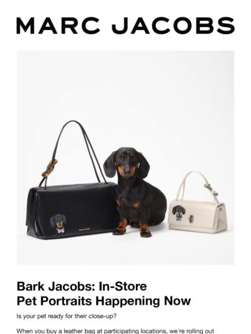 Email Inspiration from MARC JACOBS - Email Love