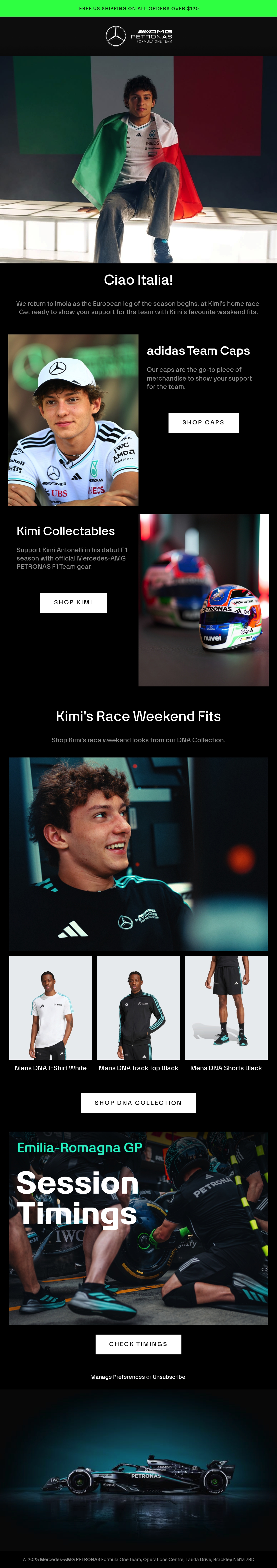 Email Inspiration from Mercedes-AMG PETRONAS F1 Team - Email Love
