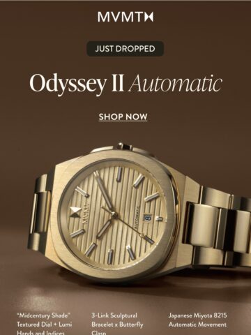 Email Inspiration from MVMT - Email Love