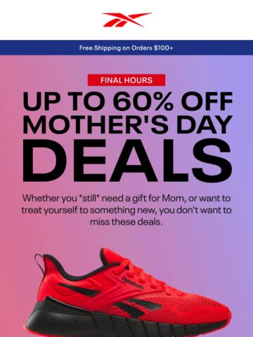 Email Inspiration from Reebok - Email Love