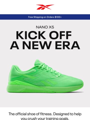 Email Inspiration from Reebok - Email Love