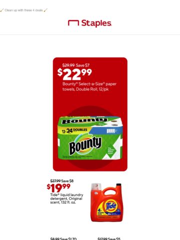 Email Inspiration from Staples - Email Love