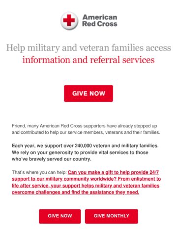Email Inspiration from Your Friends at the American Red Cross - Email Love