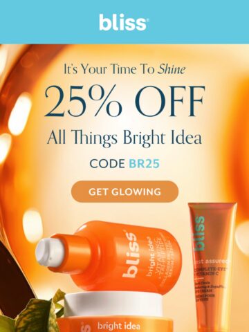 Email Inspiration from Bliss - Email Love