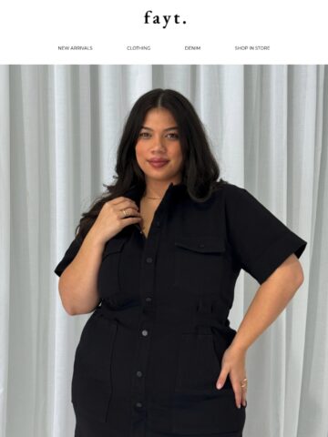 Email Inspiration from Fayt the Label - Email Love