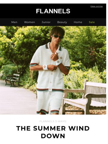 Email Inspiration from FLANNELS - Email Love