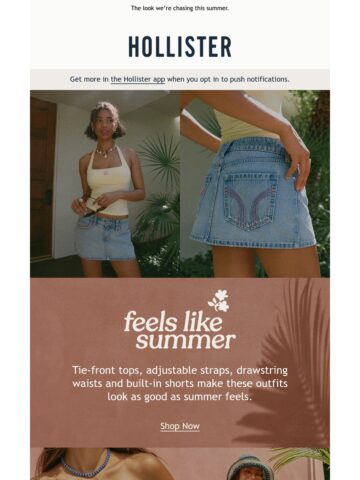 Email Inspiration from Hollister - Email Love
