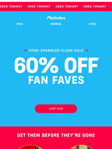 Email Inspiration from MeUndies - Email Love