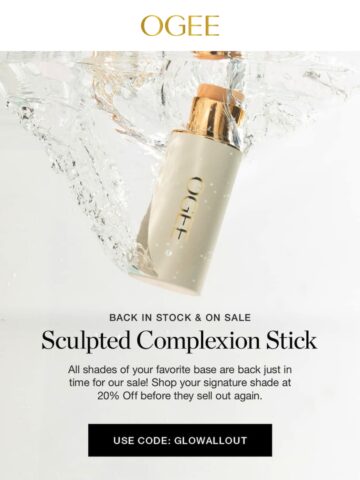Email Inspiration from Ogee - Email Love