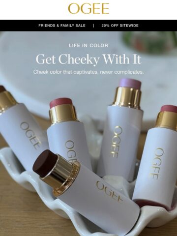Email Inspiration from Ogee - Email Love