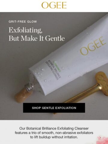 Email Inspiration from Ogee - Email Love
