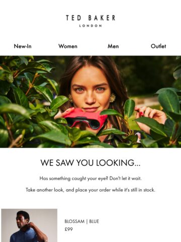 Email Inspiration from Ted Baker - Email Love