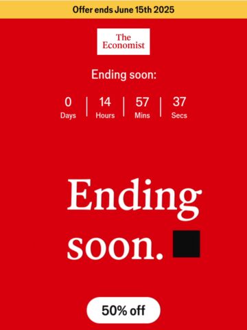 Email Inspiration from The Economist - Email Love