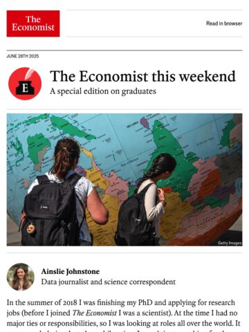 Email Inspiration from The Economist - Email Love