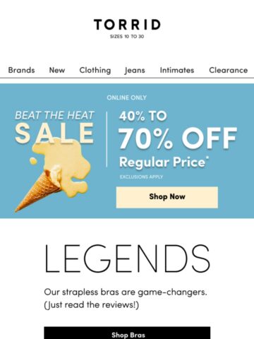 Email Inspiration from Torrid - Email Love