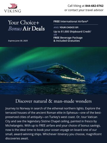 Email Inspiration from Viking - Email Love