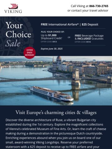 Email Inspiration from Viking - Email Love
