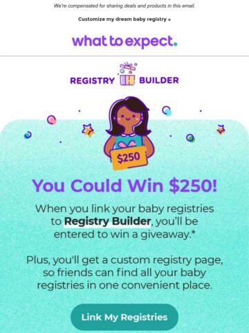 Email Inspiration from What To Expect - Email Love