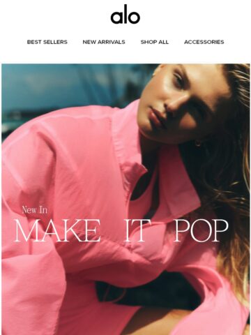Email Inspiration from Alo Yoga - Email Love
