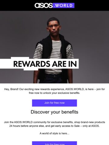 Email Inspiration from ASOS - Email Love
