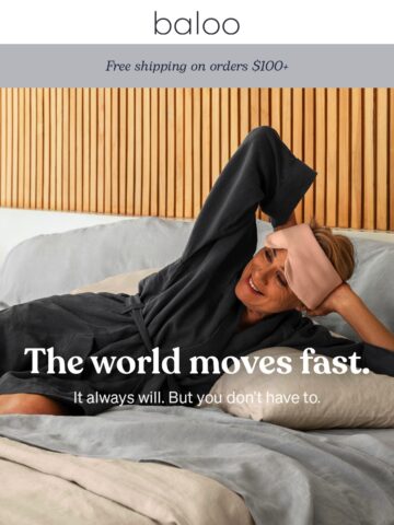 Email Inspiration from Baloo Living - Email Love