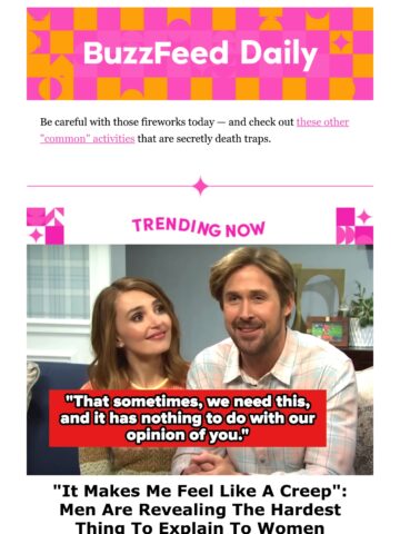 Email Inspiration from BuzzFeed Daily - Email Love