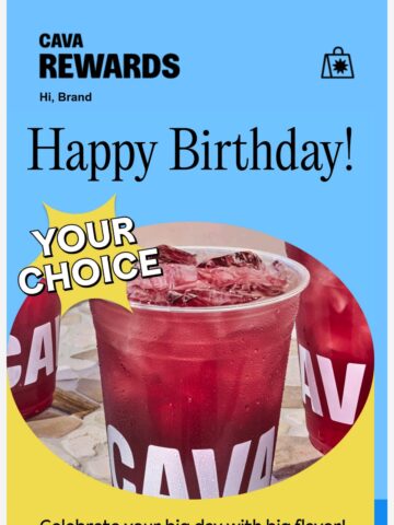 Email Inspiration from CAVA - Email Love