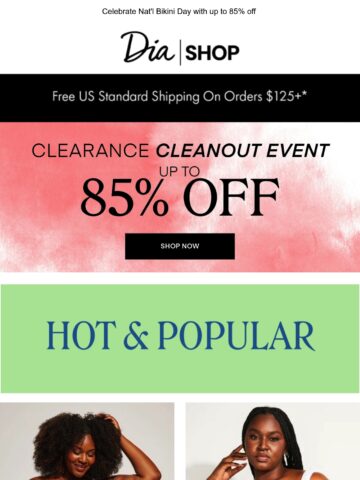 Email Inspiration from Dia Shop - Email Love