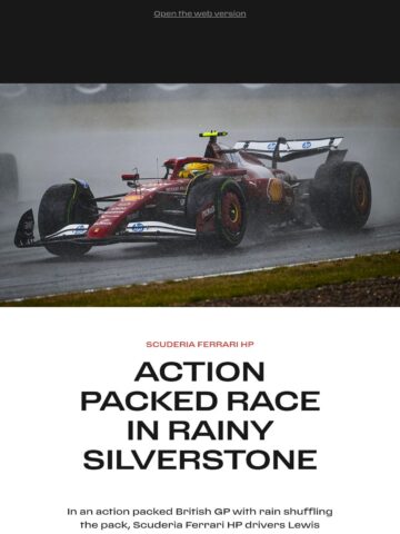Email Inspiration from Ferrari.com - Email Love