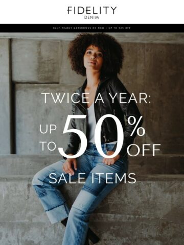 Email Inspiration from Fidelity Denim - Email Love