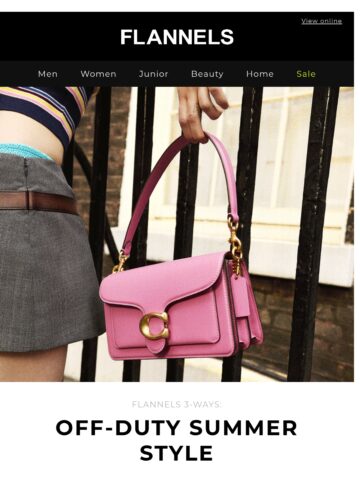 Email Inspiration from FLANNELS - Email Love