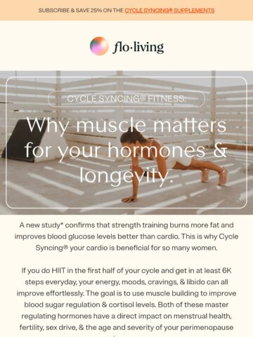 Email Inspiration from FLO Living - Email Love