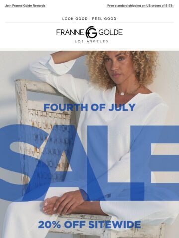 Email Inspiration from Franne Golde - Email Love