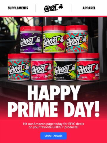 Email Inspiration from GHOST - Email Love