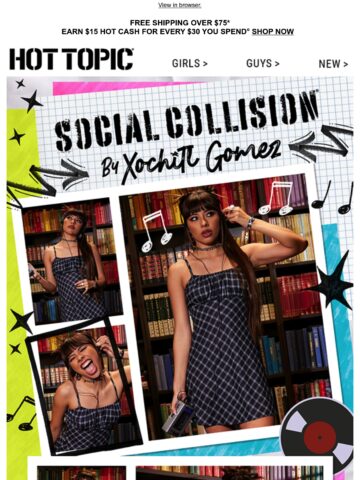 Email Inspiration from Hot Topic - Email Love