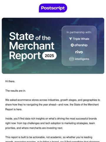 Email Inspiration from Laura @ Postscript - Email Love