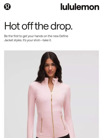 Email Inspiration from lululemon - Email Love